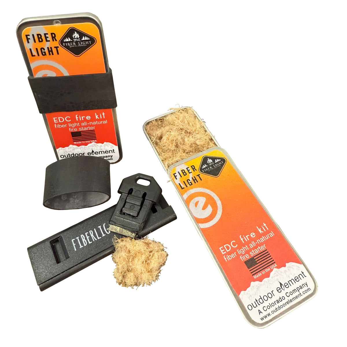 Fiber Light EDC Fire Kit – The Survival Games